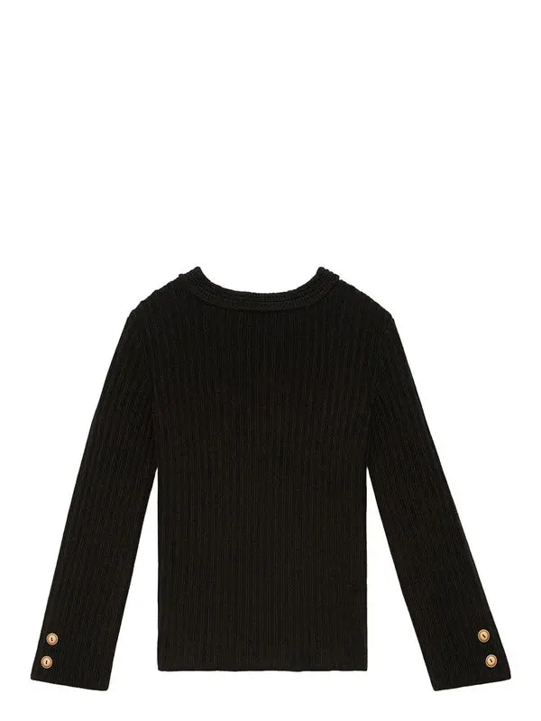 Isabel Marant Dixie Wool Sweater - Black