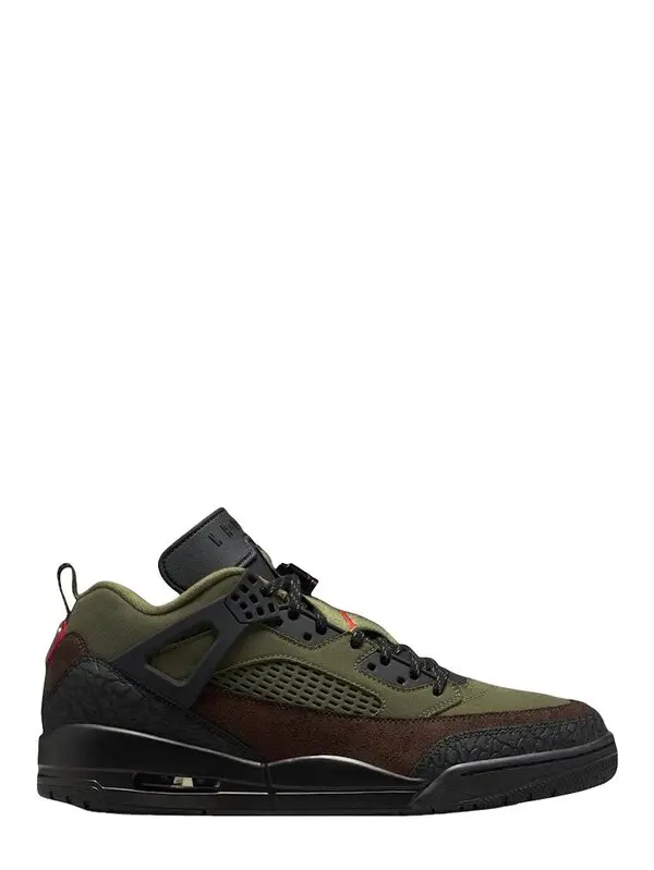 JORDAN Spizike Low Sneakers - Medium Olive/university Red/black