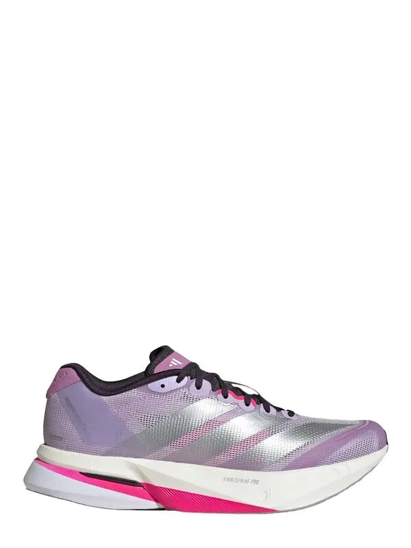 Adidas Adizero Boston 13 - Powder Plum/silver Metallic/shock Pink