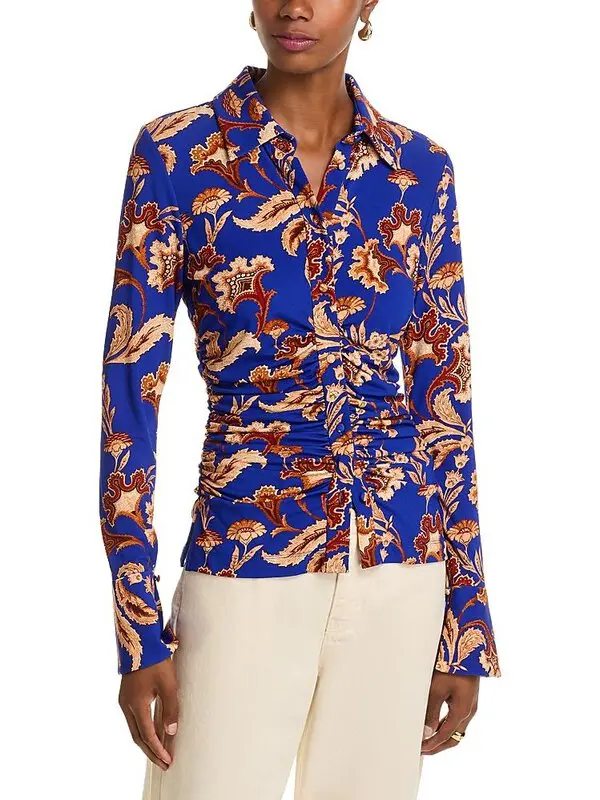 Cara Cara Shirley Shirt - Paisley Blue
