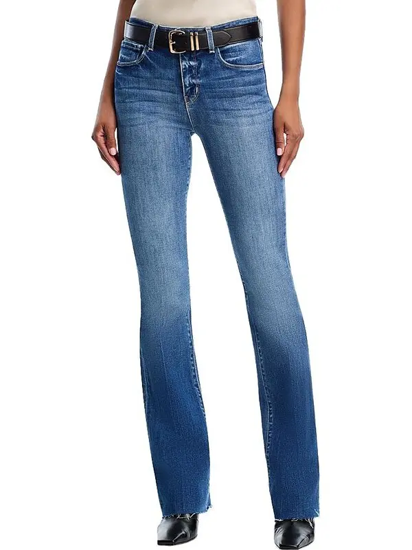 L'Agence Ruth High-rise Straight Leg Jeans - Cambridge