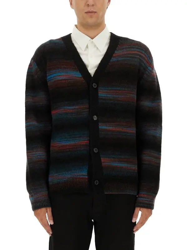Paul Smith Button-through Cardigan - Multicolour