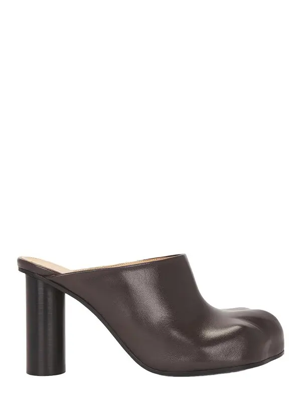 JW Anderson Paw Heel Mule - Deep Walnut