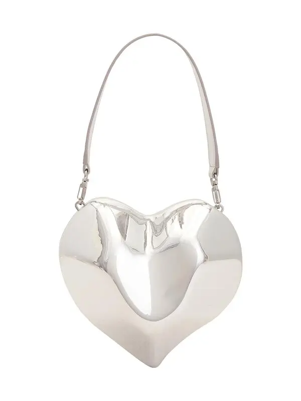 SIMONMILLER Molded Heart Bag - Silver