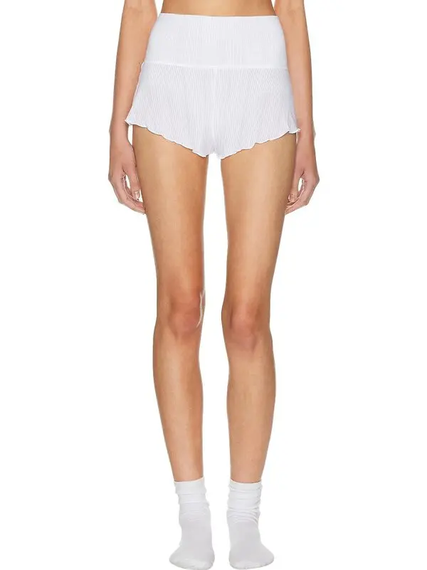 NEGATIVE UNDERWEAR Whipped Mini Short - White