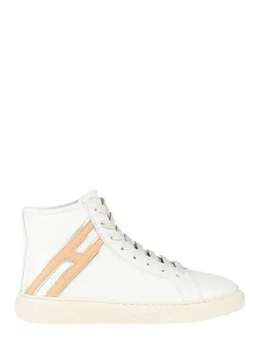 Hogan High-top Leather Sneakers - White