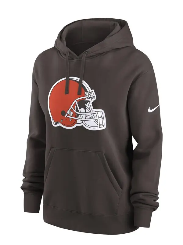 Nike Cleveland Browns Nfl Pullover Hoodie - Brown
