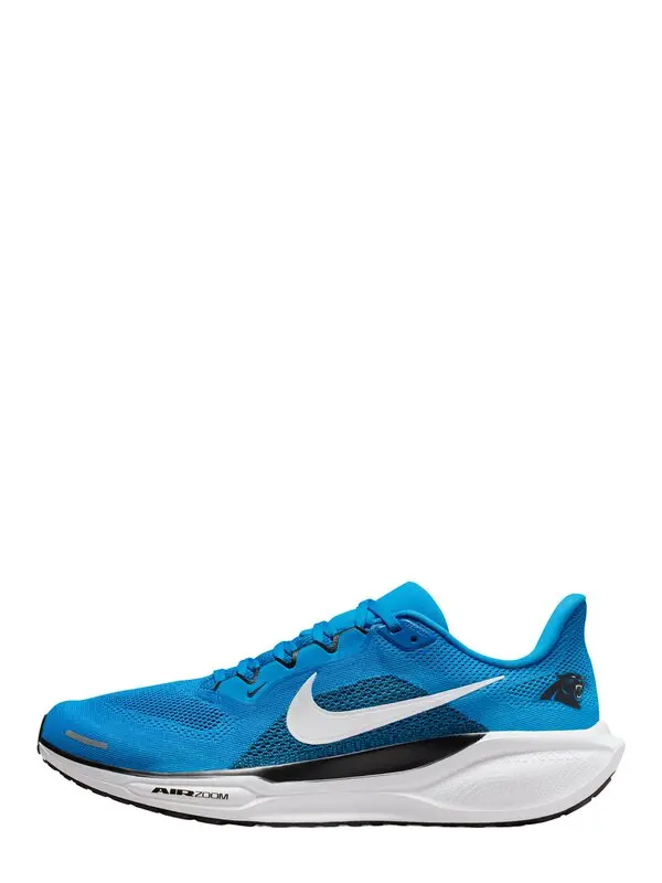 Nike Carolina Panthers Pegasus 41 Nfl Road Running Shoes - Blue