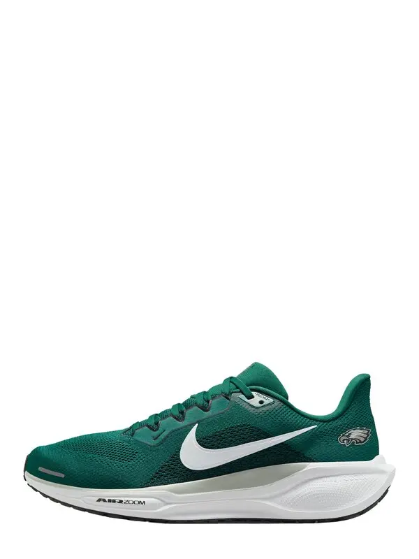 Nike Philadelphia Eagles Pegasus 41 Nfl Road Running Shoes - Green