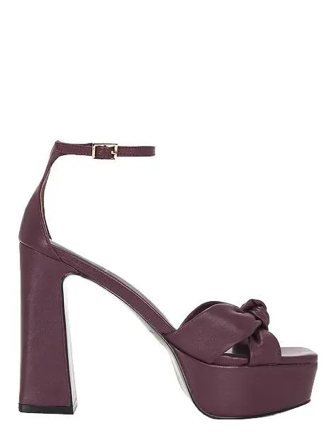 House Of Harlow 1960 X Jin Platform - Burgundy