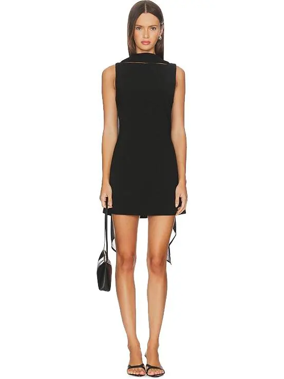 House Of Harlow 1960 X Cameron Mini Dress - Black