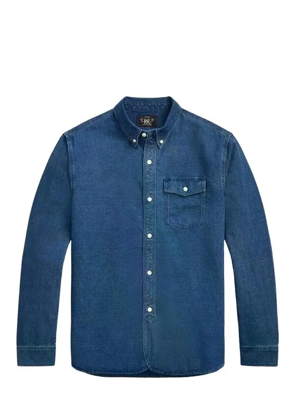 Ralph Lauren Cotton Denim Shirt - Blue