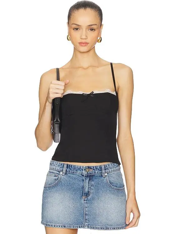 Superdown Bryslyn Cami Top - Black