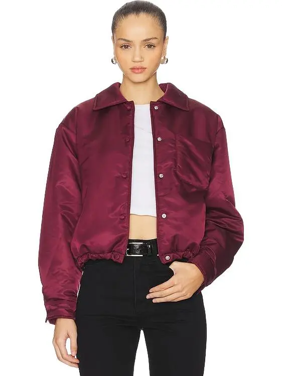 Steve Madden Selma Jacket - Wine