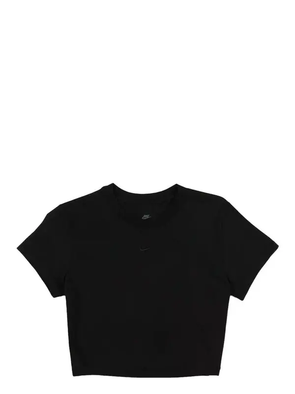 Nike Chill Knit Cropped T-shirt - Black