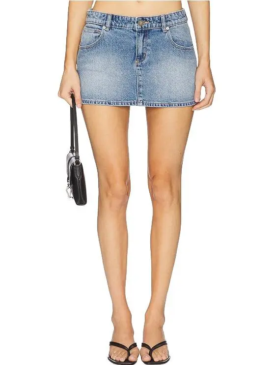 Abrand Denim 99 Denim Skirt - Blue