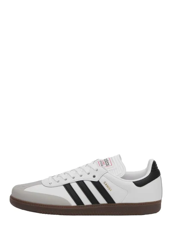 Adidas X Bape Samba Sneakers - White/core Black/gum