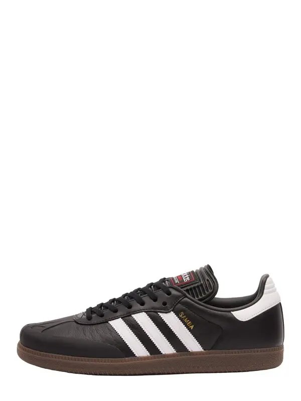 Adidas X Bape Samba Sneakers - Core Black/white/gum
