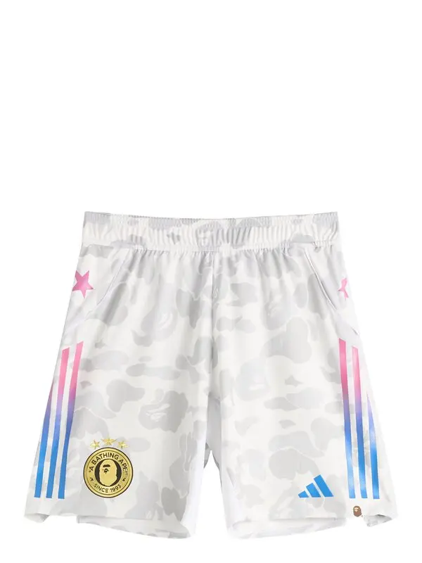 Adidas X Bape Cloud Camo Shorts - White