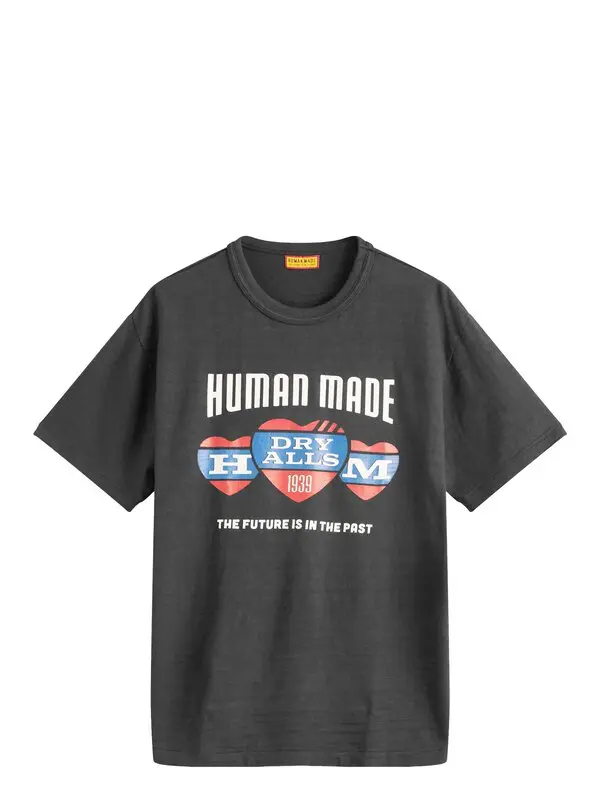 HUMAN MADE Multi Heart T-shirt - Black