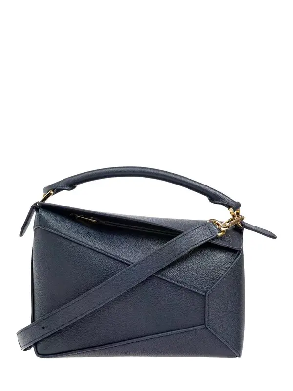 Loewe Small Puzzle Tote - Blue
