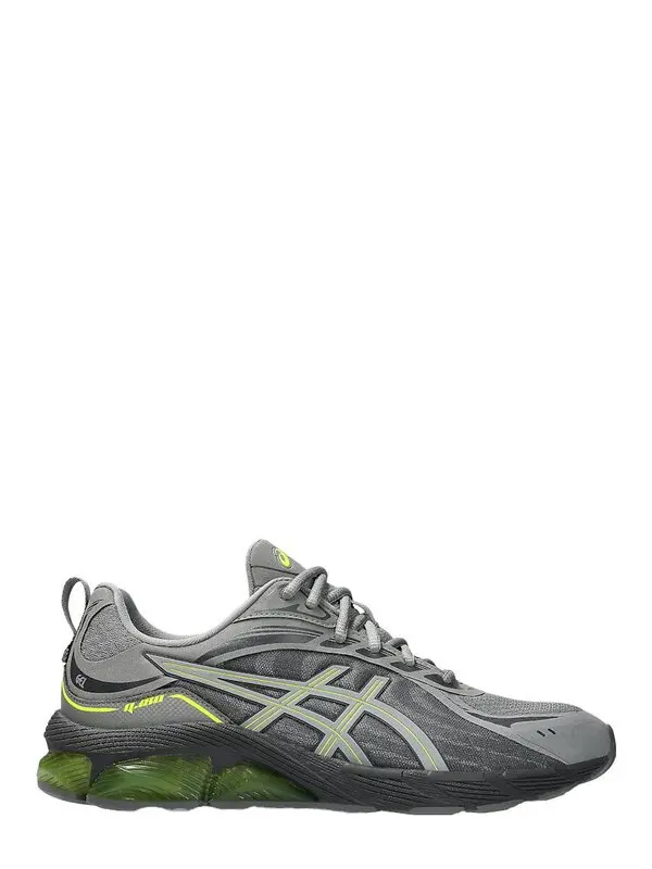 Asics Gelquantum 180 Viii Reflective Sneakers - Clay Grey/safety Yellow
