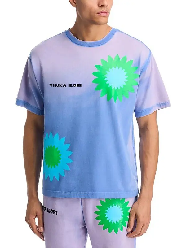 YINKA ILORI X BLOOMINGDALE'S Cherish Your Magic Tee Exclusive - Blue/purple