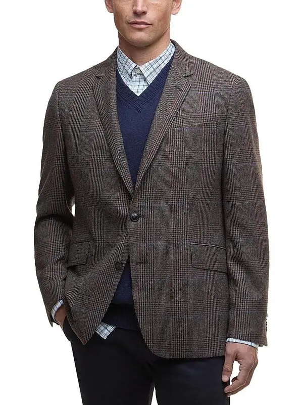 Barbour Maxfield Country Slim Fit Blazer - Brown