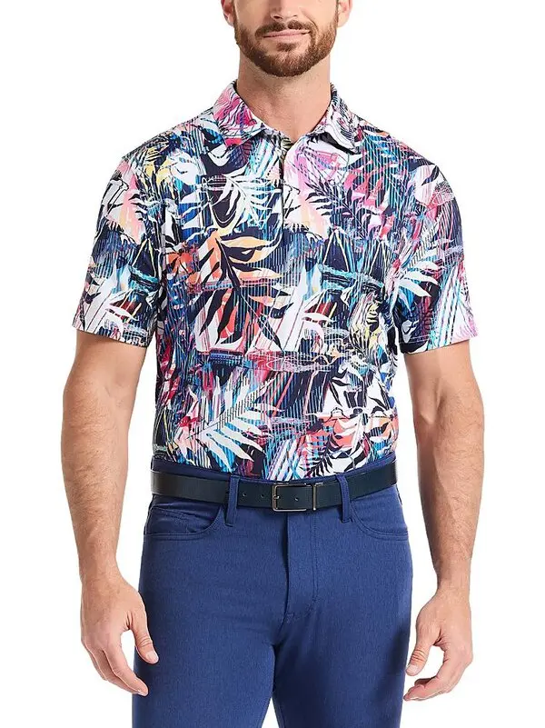 Robert Graham Palm Dreams Polo Shirt - Multi