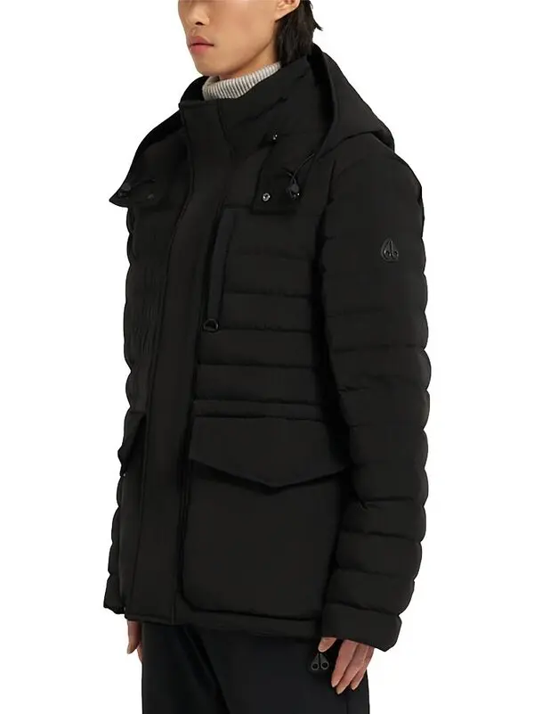Moose Knuckles Greystone 3q Down Jacket - Black