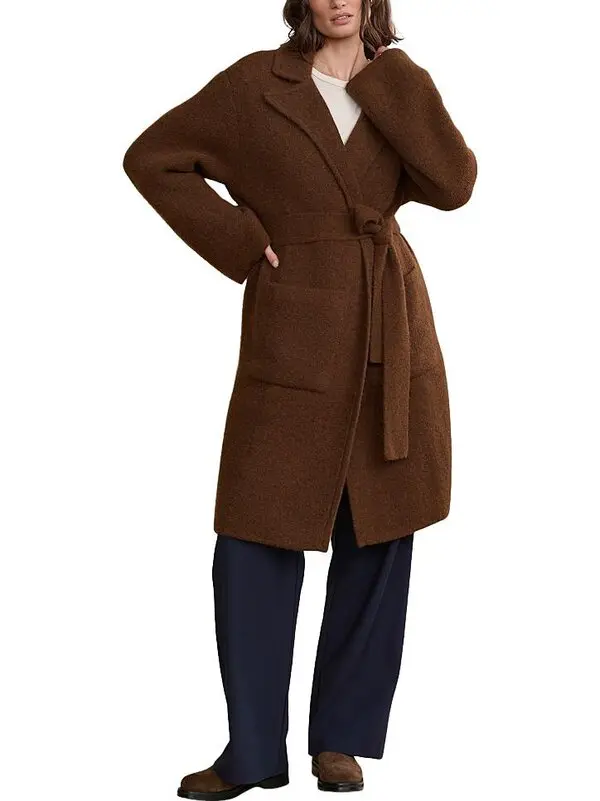Jenni Kayne Jessica Sweater Coat - Chocolate