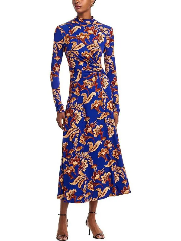 Cara Cara Hera Dress - Regal Paisely Blue