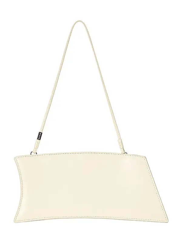 Staud Coco Leather Shoulder Bag - Cream