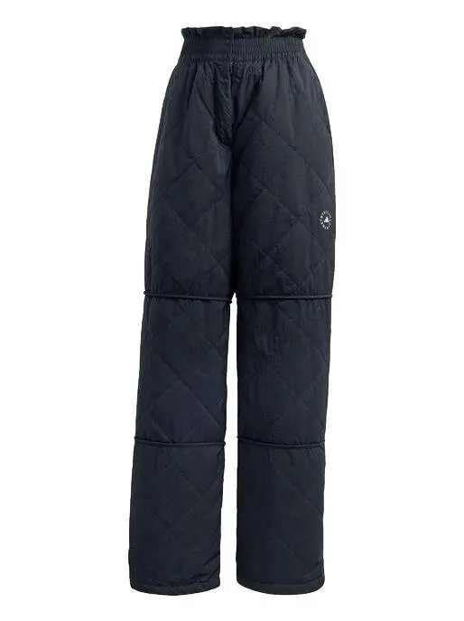 Adidas By Stella McCartney Logo Quilted Track Pant - Black