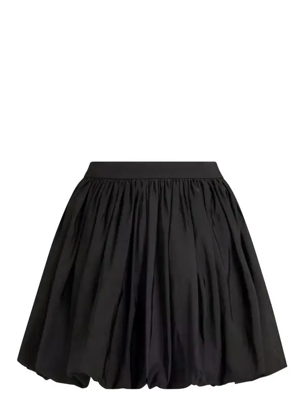 Karl Lagerfeld Plated Mini Skirt - Black