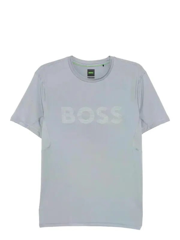 BOSS Logo-print T-shirt - Blue