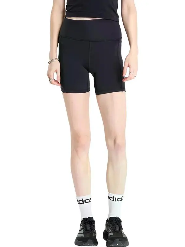Under Armour High-waisted Logo Shorts - Black