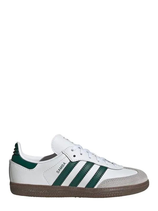 Adidas Samba Og Low-top Sneakers - Cloud White/collegiate Green/gum