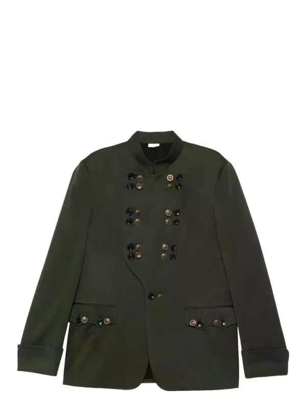 Comme Des Garçons Double-breasted Jacket - Green
