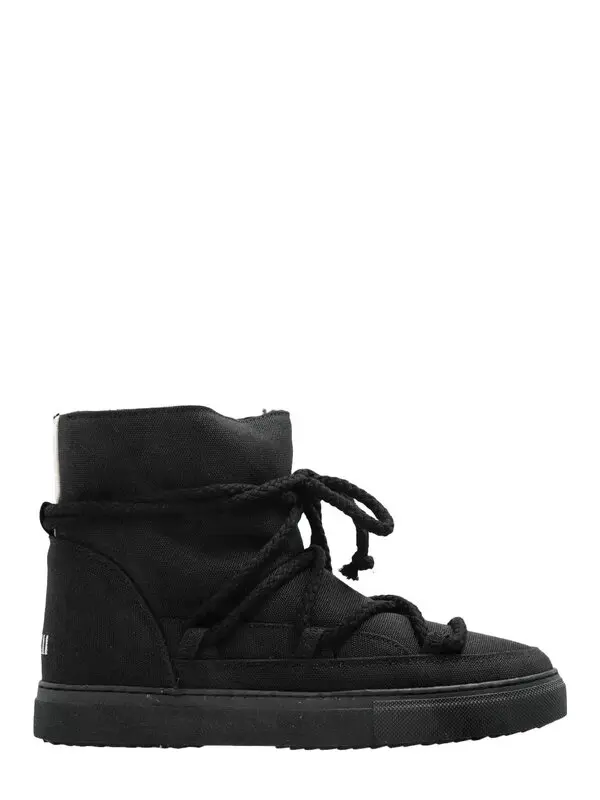 Inuikii Rope-lace High-top Pumps - Black