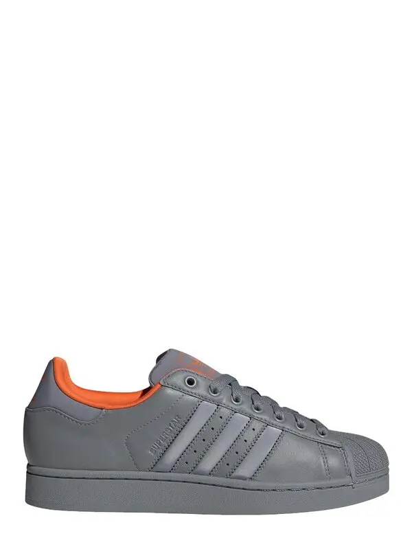 Adidas Superstar Ii - Grey/orange