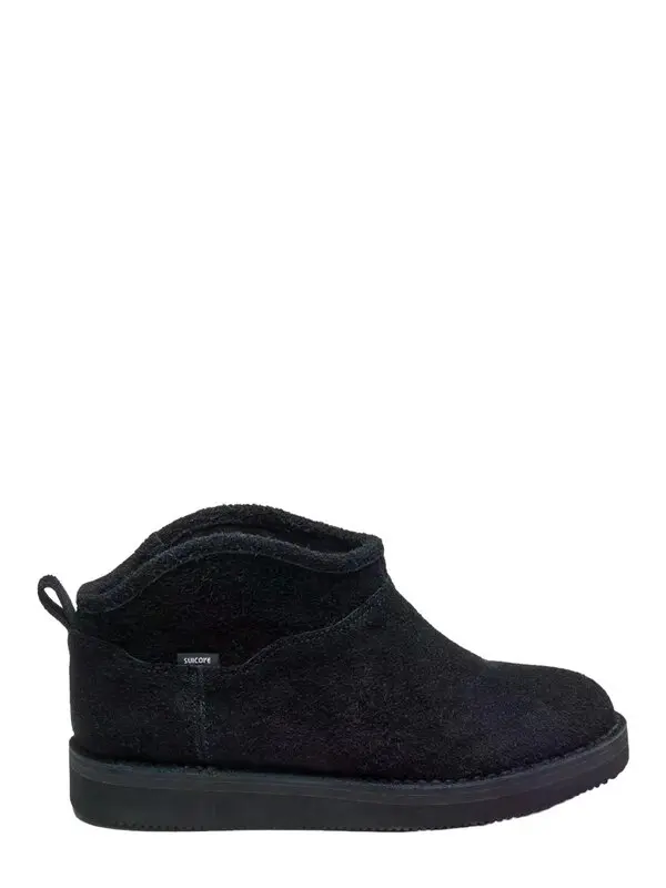 Suicoke Suede Pull-on Boots - Black