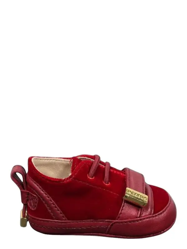 Buscemi 50mm Low Strap Velvet - Scarelet Red