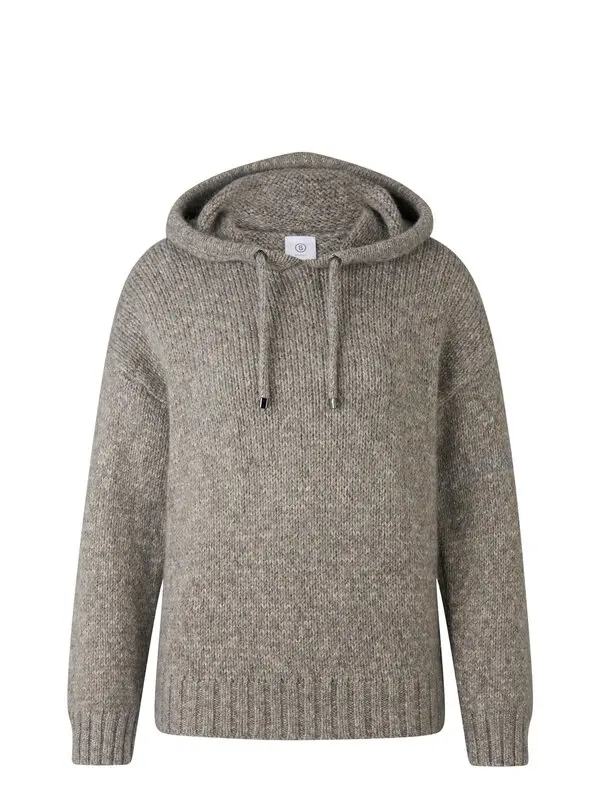 Bogner Knitted Hoodie - Gray