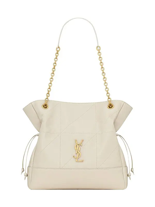 Saint Laurent Small Jamie Shopping Tote - Cream