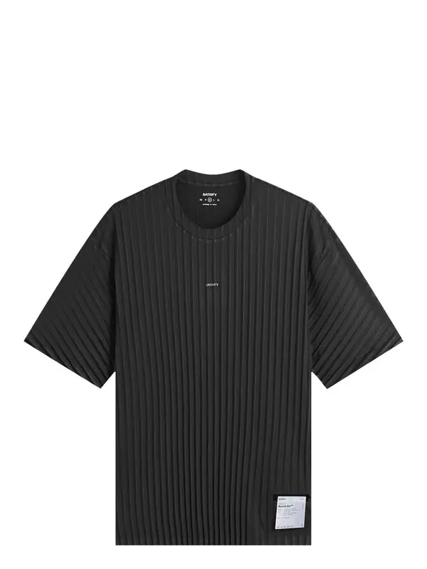 Satisfy Auralite Pleated T-shirt - Black