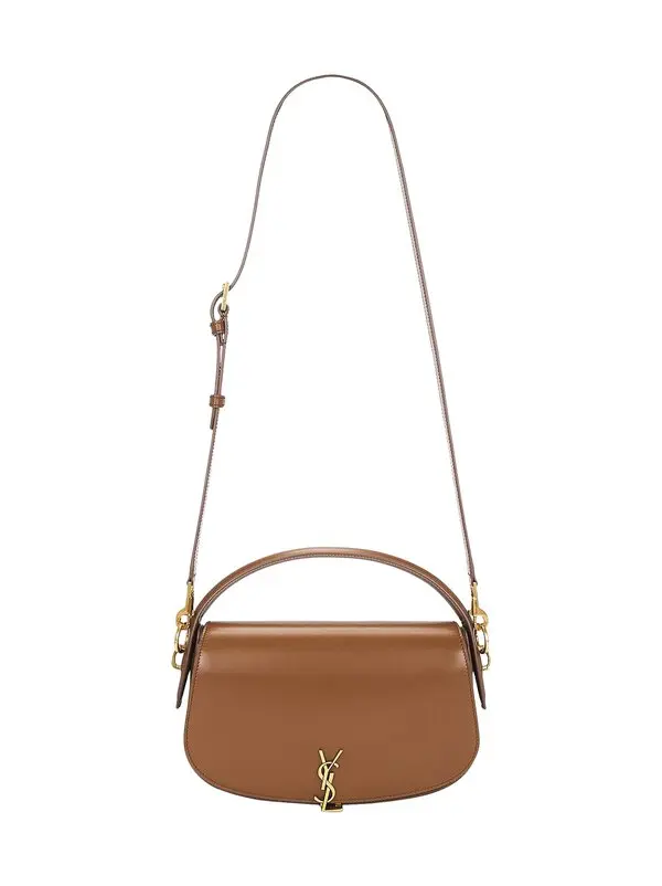 Saint Laurent Voltaire Shoulder Bag - Brown