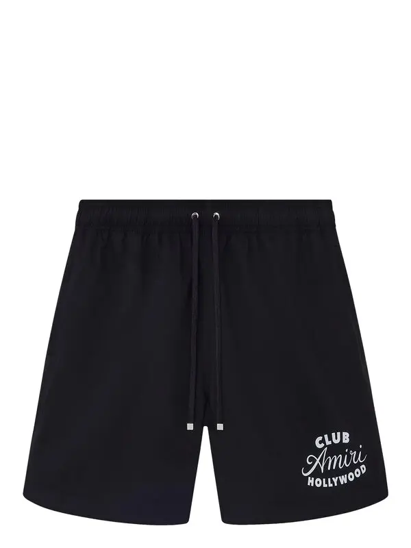 Amiri Club Swim Trunks - Black