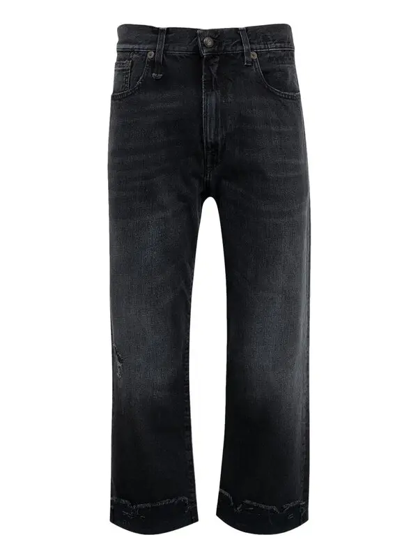 R13 Boyfriend Jean - Black