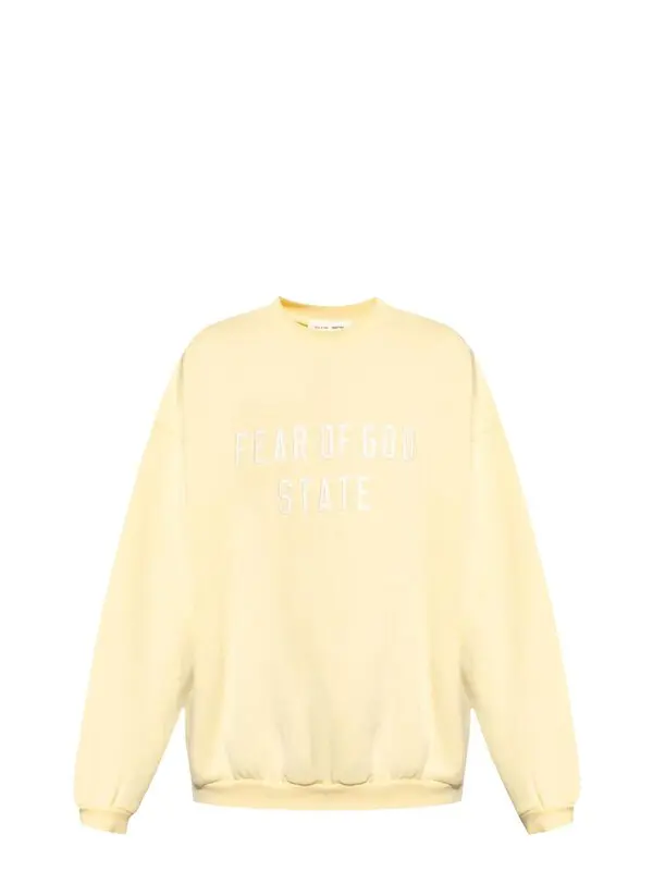 Fear Of God 90s Crewneck Sweatshirt - Yellow